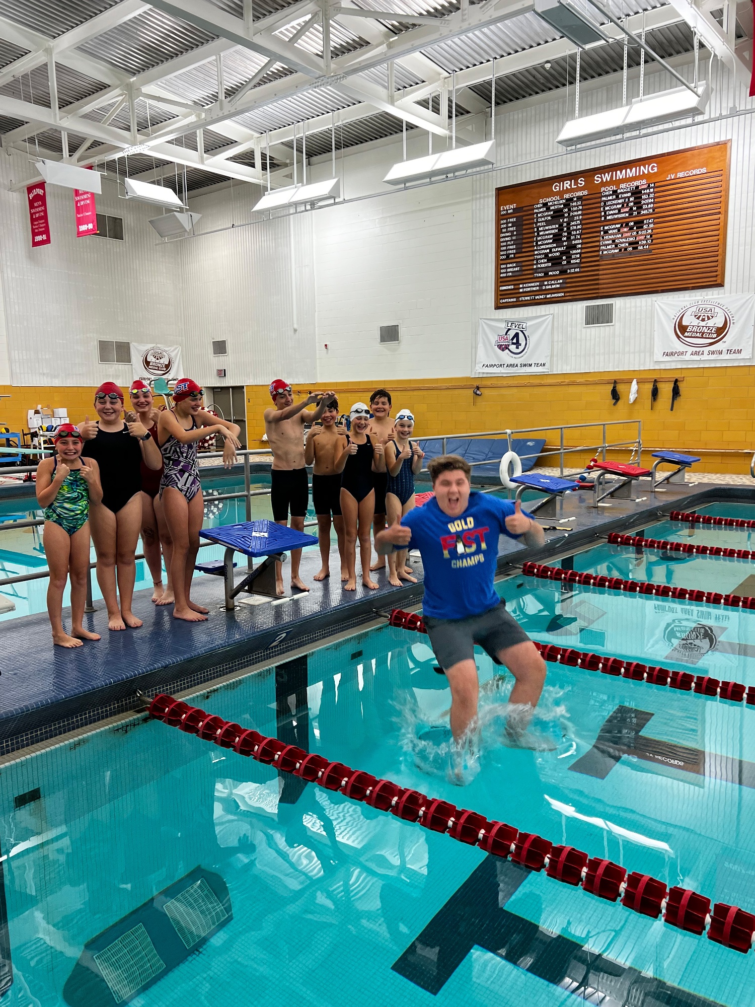 It's Swimming Coach Appreciation Week!